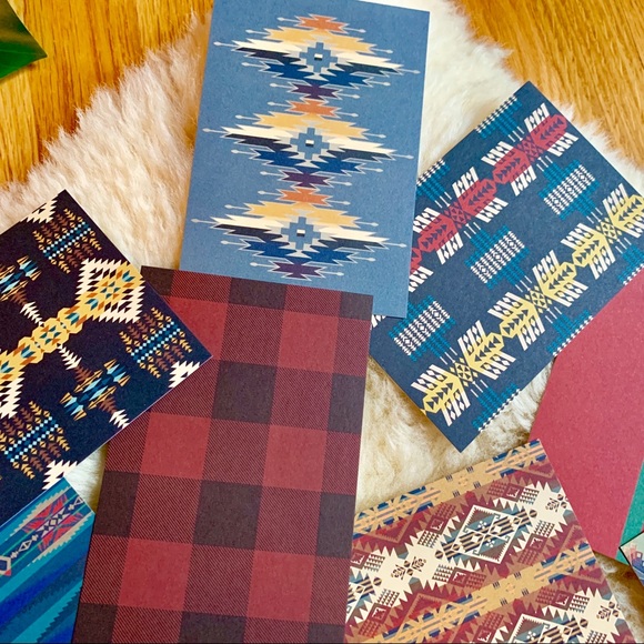 Pendleton | Office | Newpendleton Wool Traditional Patterns Postcards ...